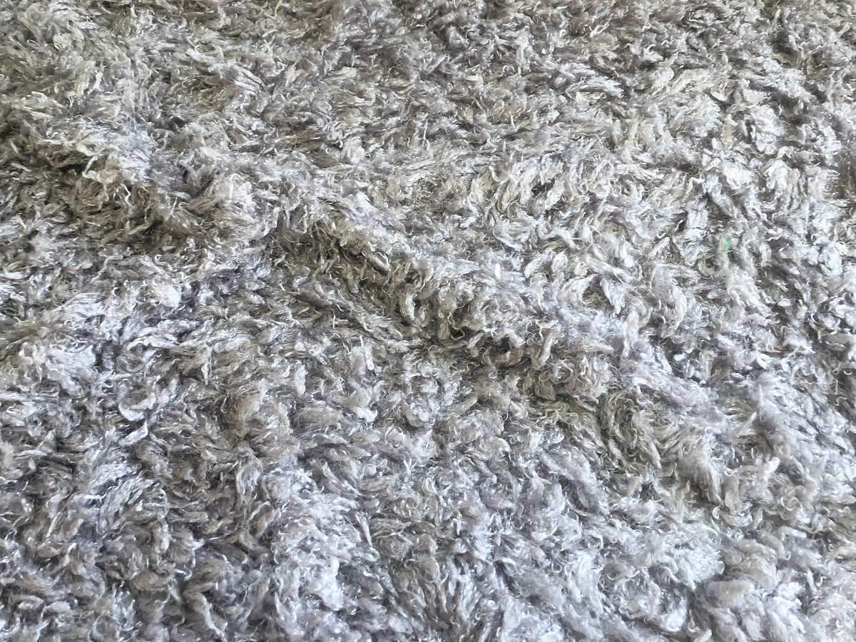 Super Luxury MONGOLIAN Faux Fur Fabric Material - SILVER GREY - CRS Fur ...