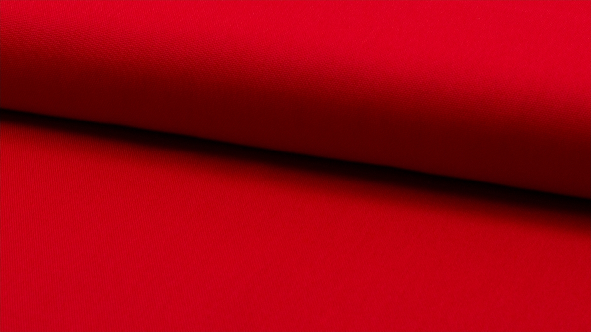 Luxury 100% Cotton Canvas Fabric Craft Material - RED - CRS Fur Fabrics