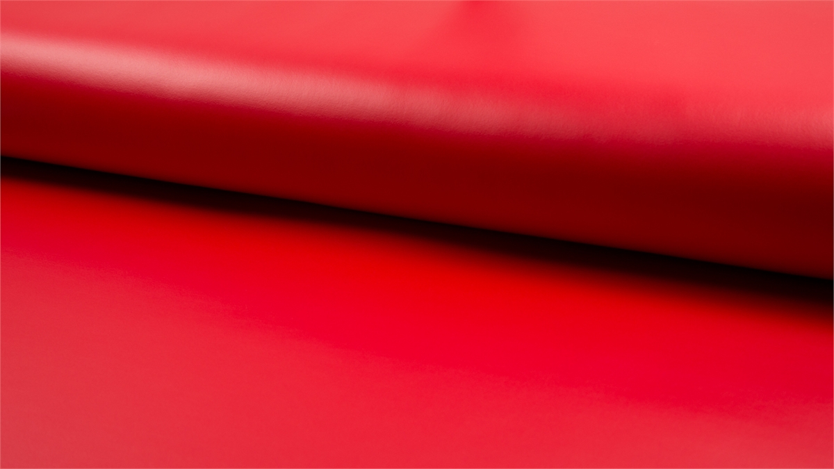 Luxury Smooth Scuba PU Wet Suit Fabric Material - RED - CRS Fur Fabrics
