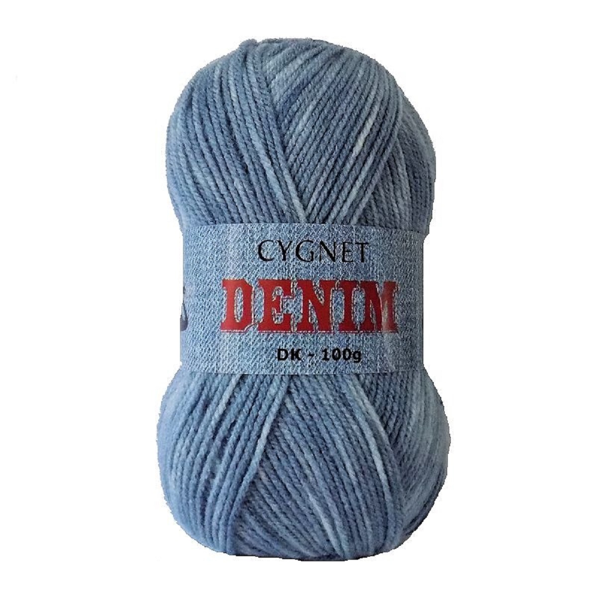 Cygnet DENIM DK Double Knitting Yarn Wool 100g - 501 Washed Denim - CRS ...