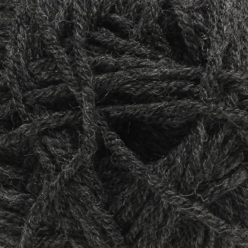 DY CHOICE Aran With Wool Knitting Yarn 100g - 617 CHARCOAL - CRS Fur ...